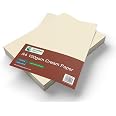 Prestige A4 Cream 100gsm Paper x 500 Sheets per Pack : Amazon.co.uk ...