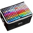 ARTHEHE 168 Colors Markers Pens, Permanent Art Marker Pens for Kids and ...