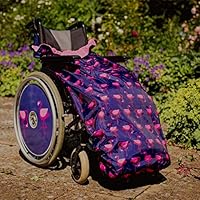 Bundlebean - 100% Waterproof Fleece Lined Wheelchair Cover - Kids ...