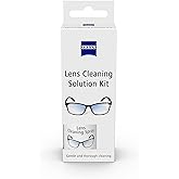 ZEISS Lens Cleaning Solution Kit 60ml with Microfiber Cloth- Pack of 4 ...