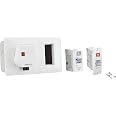 Havells DBOXx MCB Protected Socket PVC Plastic Base Model (White ...