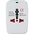 Electronic Spices Universal Travel Adapter Surge Protector ...