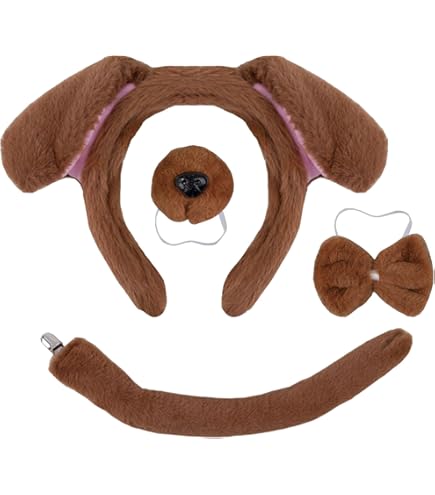 Lilo And Stitch Pug Ears Headband Nose And Tail Kit - Halloween ...