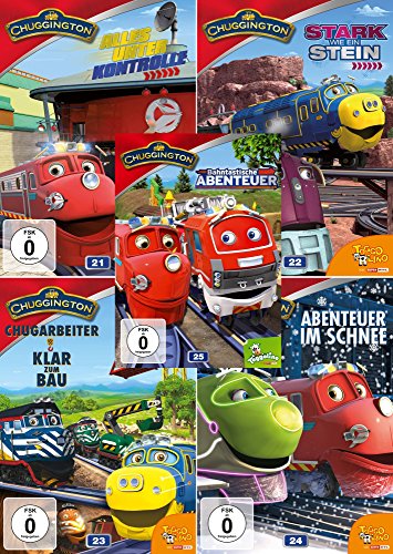 Chuggington - DVD 21-25 im Set - Deutsche Originalware [5 DVDs]: Amazon ...