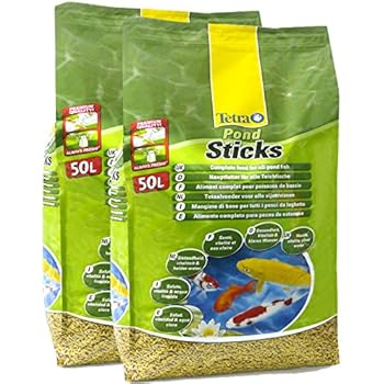 Tetra Floating Pond Sticks 50 Litre Staple Food in Floating Stick Form ...