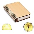 HUYOZOY Wooden Book Lamp,Mini Folding Led Book Light Magnetic USB ...