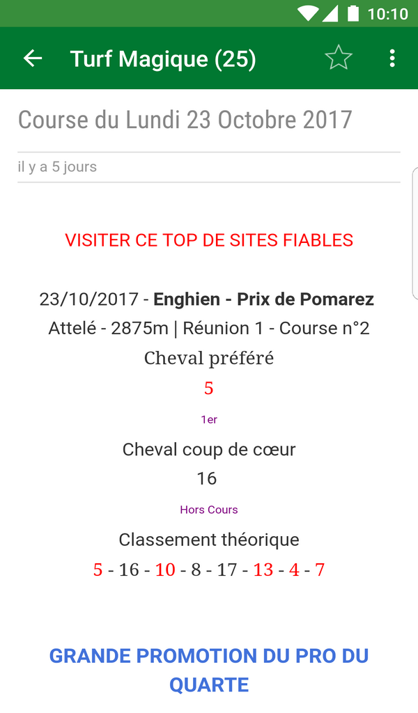 Pmu Pronostic: Amazon.fr: Appstore pour Android
