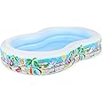 Intex 56490NP Swim Centre Paradise Seaside Pool - white/blue : Amazon ...