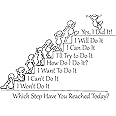 Which Step Have You Reached Today Motivation Quote Wall Decal Team ...
