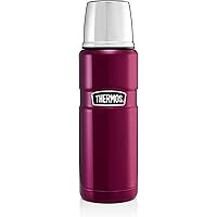Thermos Stainless King Food Flask, Stainless Steel, Raspberry, 9.4 x 9. ...