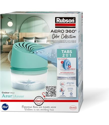 Assorbi Umidità Deumidificatore Casa 1000ML, Deumidificatore Elettrico ...