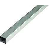 Aluminium Square Tube Box Rectangular 2 m Long (80 mm x 50 mm x 4 mm x ...