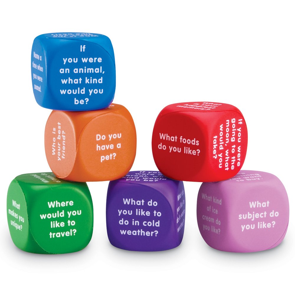 Learning Resources Dados para Conversaciones – Juego Educativo de ...