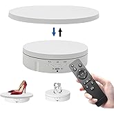 Leadleds 3 in 1 Electric Rotating Turntable with 18cm / 22cm Replacement Plates Remote Control ...