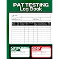 Pat Testing Log Book: Portable Appliance Testing Book for Electrical ...
