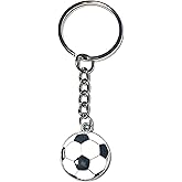 FizzyButton Gifts Panda Keyring Key Ring with Enamel Charm and Silver ...