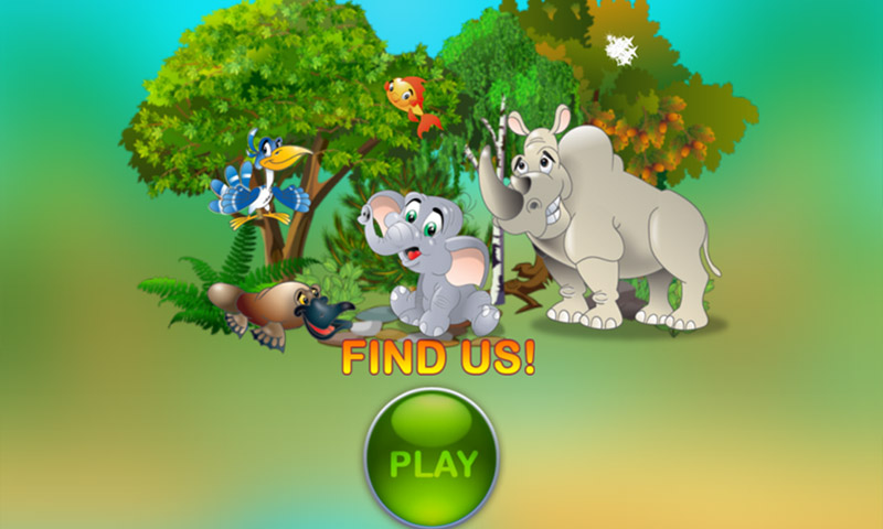 Animal Hide and Seek: Hidden Object Game for Kids: Amazon.it: Appstore per Android