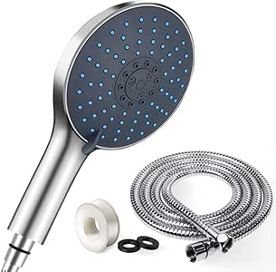 Shower Head, NEUFLY Extra Large Universal Handheld Shower Head with ...