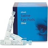 Lewis-Plast Premium 20ml Saline Eye Wash Pods Box of 25 - Contains ...