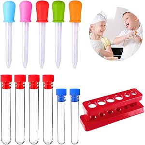 Dropper Pipettes Silicone 5 ML for Kids Water Play and Candy Gummy ...