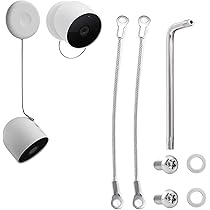 Security Camera Indoor Anti-Theft Security Chains For Google Nest Cam ...