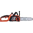 BLACK+DECKER GKC1825L20-QW 18V 25cm/10'' Cordless Chainsaw, 3.5 m/s ...