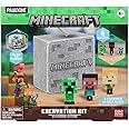 Minecraft Official Licensed Excavation Kit for Kids, Gamer Decor and ...