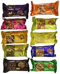 Unibic Assorted Cookies, 75g (Pack of 10): Amazon.in: Grocery & Gourmet ...