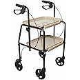 Millercare Mobility Trolley - Sturdy Walking Frame with Tray, Hand ...
