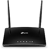 TP-Link TL-MR6400 N300Mbps WiFi 4G Router, 4G Cat4 LTE Network ...