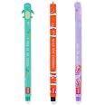 LEGAMI - Set of 3 Erasable Gel Pens, Under the Sea, Turquoise, Black ...