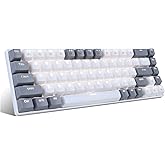 YINDIAO T8 60% Gaming Keyboard,68 Keys Compact Mini Wired Mechanical ...