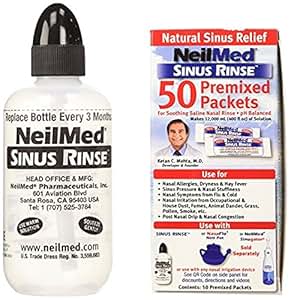 NeilMed Original Sinus Rinse Kit with 60 Premixed Sachets: Amazon.it ...