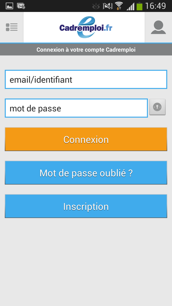 Cadremploi: offres d'emploi: Amazon.fr: Appstore pour Android