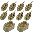 10 Pieces Fishing Inline Feeders, Feeders and Moulds, Fishing Inline ...