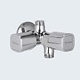 Hindware F740006CP Dove 2 Way Angle Valve, Stop Cock, Brass with Chrome ...