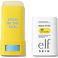 e.l.f. Suntouchable Invisi-Stick SPF 50, Sunscreen Stick for Face ...