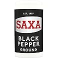 Saxa Ground Black Pepper, Simply Unlocks Flavour, 25 g Shaker (Pack of ...