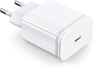 LUOATIP Chargeur Rapide 20W USB C pour iPhone 12/12 Mini / 12 Pro / 12 ...