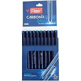 FLAIR Carbonix Blu Ball Pen Wallet Pack | 0.7 mm Tip Size | Low ...