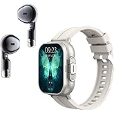 Smart Watch With Wireless Earbuds, 1.53 inch Touch Screen Fitness ...
