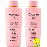 Rosense Rosenwasser 300 ml – feuchtigkeitsspendendes Gesichtswasser zur ...