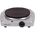 EMtronics 1500W Portable Hob, Hotplate and Thermostat Control, Mini Hot ...