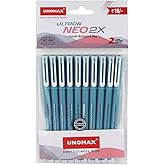 UNOMAX Ultron 2X Ball Pen - Set of 10 (Jet Blue) | Unleash the Art of ...