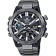 Casio Edifice ECB-2000DC-1ADF Black Analog-Digital Dial Gray Ion Plated ...