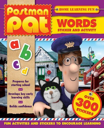 Postman Pat Learning Sticker Book: First Words : Igloo Books: Amazon.co ...