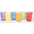 TickiT 73103 Translucent Colour Jug Set, 77 mm Dia, 6 Pieces, Translucent : Amazon.co.uk: Toys ...