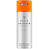 David Beckham Instinct Sport Deodorant Mens Gents Body Spray, 150 ml 3 ...