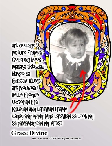 Buy art collage picture frames Coloring book masaya aktibidad Hango sa ...
