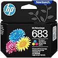 HP 683 Black Original Ink Advantage Cartridge : Amazon.in: Computers ...